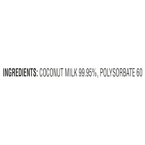 Aroy-D Coconut Milk 16.9 Fluid Ounce (500ml), Pack of 12