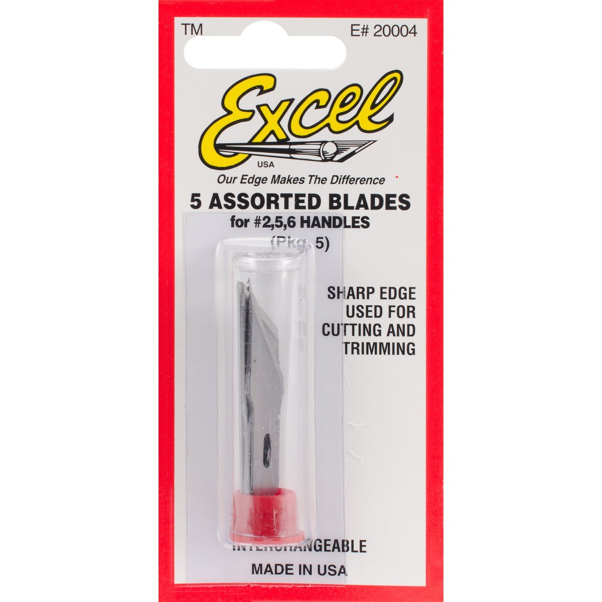 Excel Assorted Heavy Duty Blades (5 Pieces)