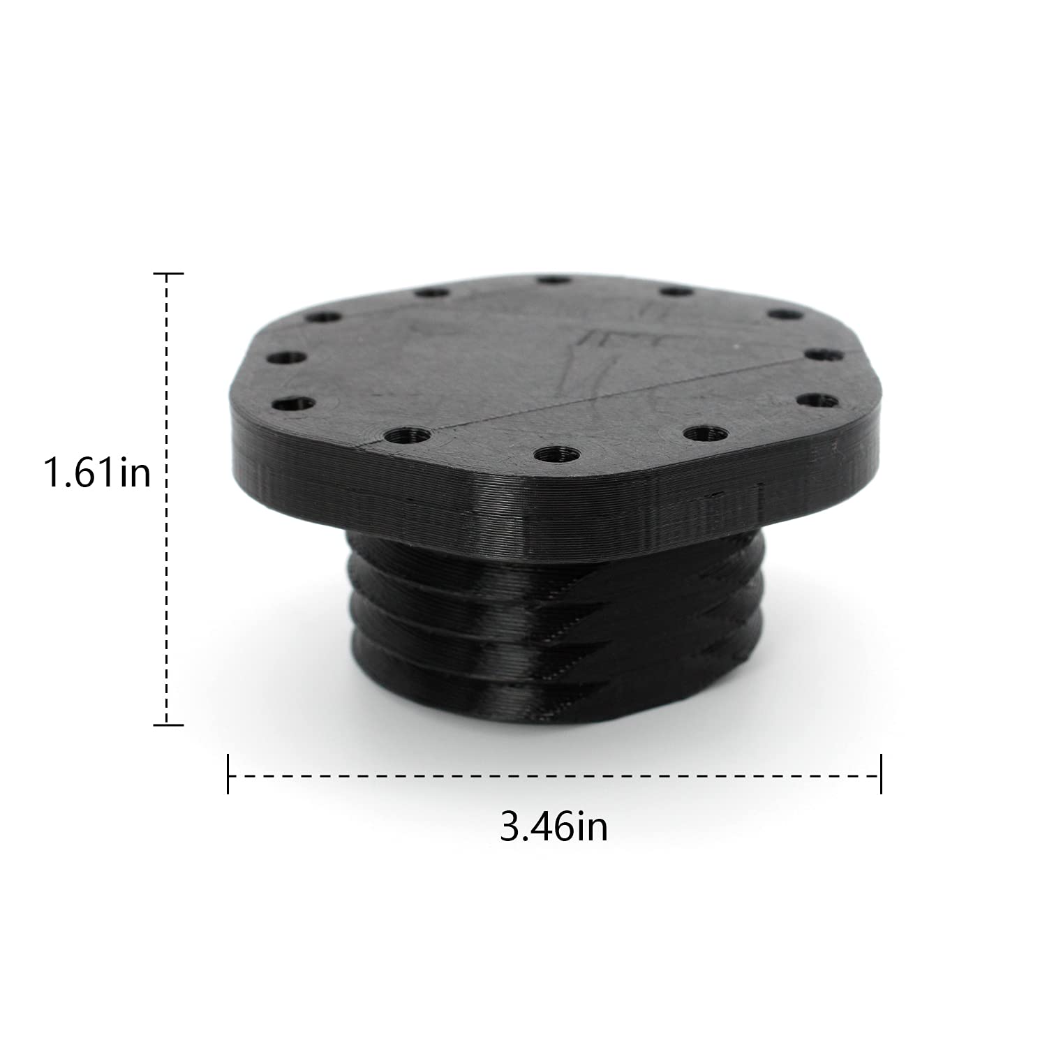 KAKSEY NRG Racing Car Gaming Steering Wheel Adapter for Thrustmaster T500 / T300 / TS - PC/TX/TS-XW/T-GT Servo Bases …