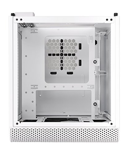 Thermaltake Core V1 Snow Edition SPCC Mini ITX Cube Computer Chassis CA-1B8-00S6WN-01, White