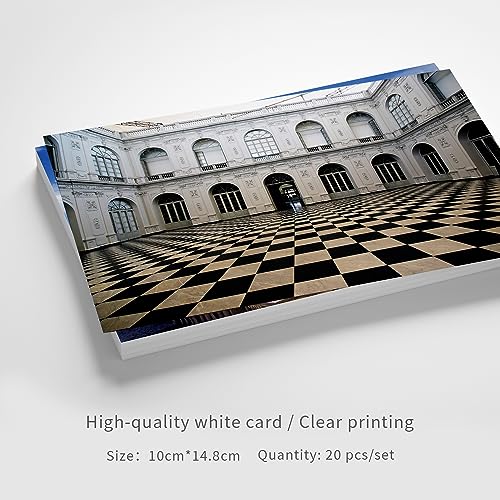 Dear Mapper Peru City Landscape Postcards Pack 20pc/Set Postcards From Around The World Greeting Cards for Business World Travel Postcard for Mailing Decor Gift