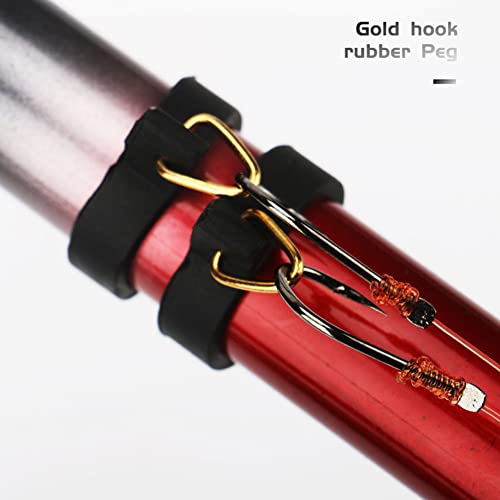 Awakingdemi Fishing Hook Secure Keeper Holder Lure Accessories Jig Hooks Safety Keeping for Fishing Rod Pole Tackle Tool