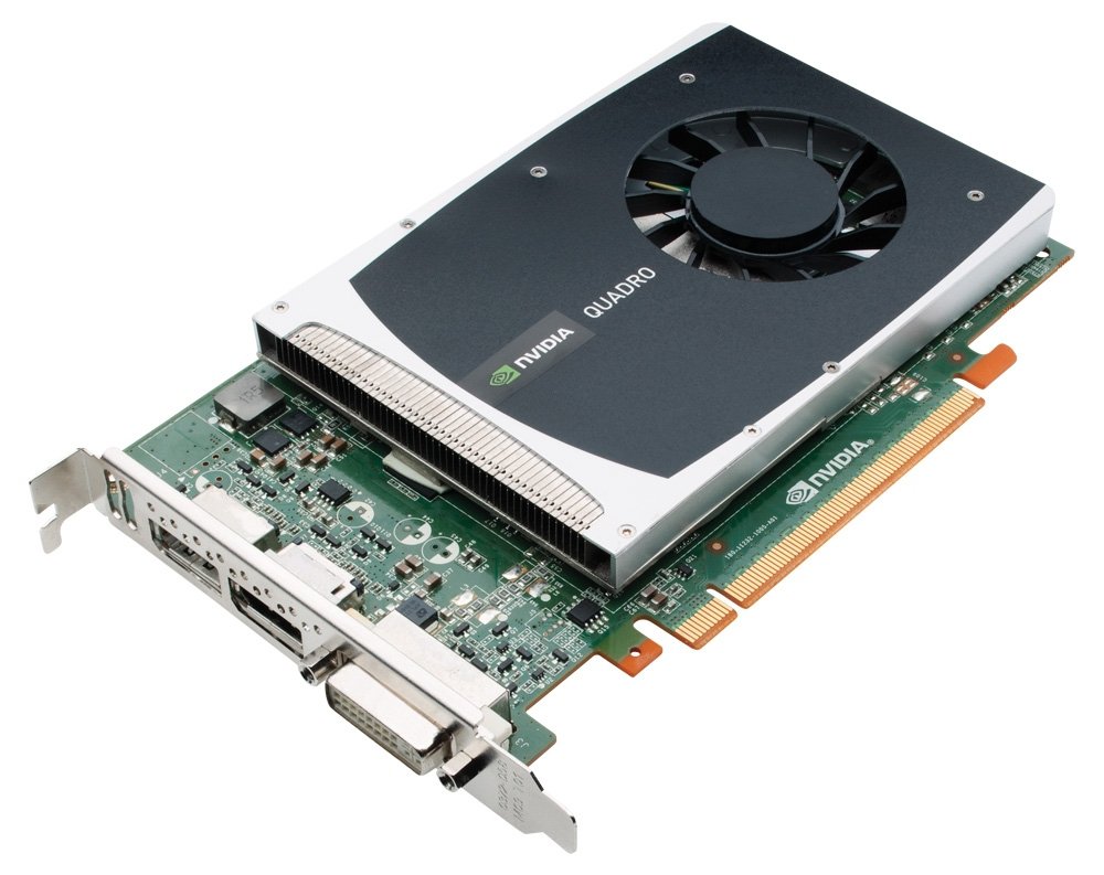 NVIDIA Quadro 2000 by PNY 1GB GDDR5 PCI Express Gen 2 x16 DVI-I DL and Dual DisplayPort OpenGL, Direct X, CUDA and OpenCL Professional Graphics Board, VCQ2000-PB