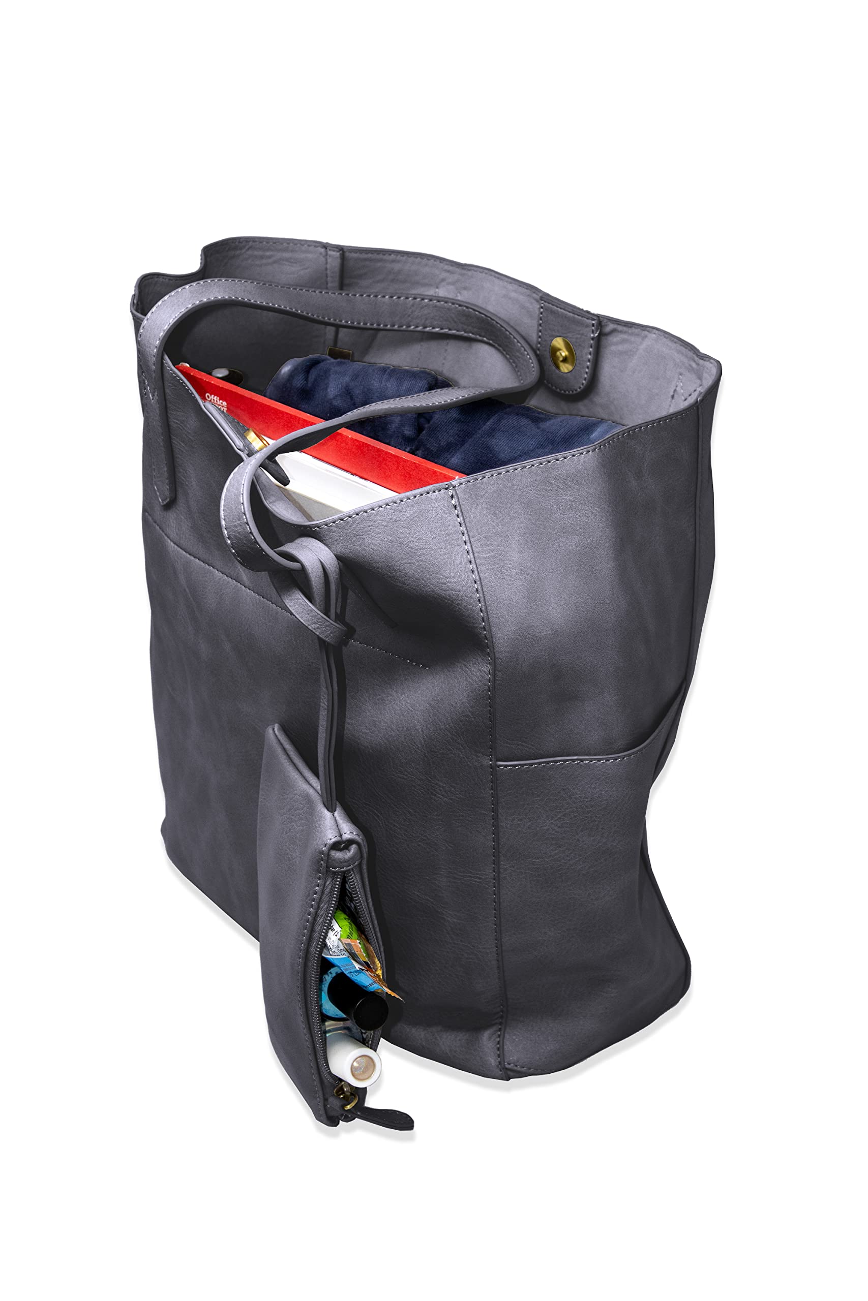 Joy Susan Womens 3-in-1 North/South Bella Tote Bag