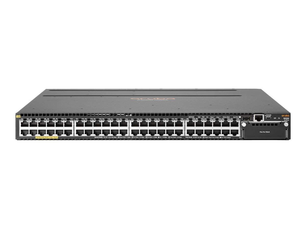 HP 3810M 48G PoE+ 1-Slot Swch (JL074A)