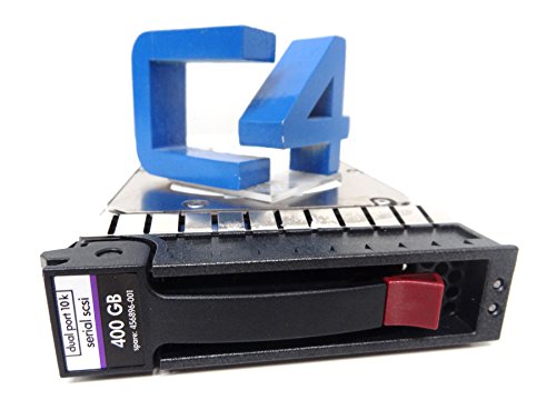 HP 455543-001 400gb Hot Plug SAS 10K LFF DP HDD MODULE W/ TRAY 456896-001 459508-B21
