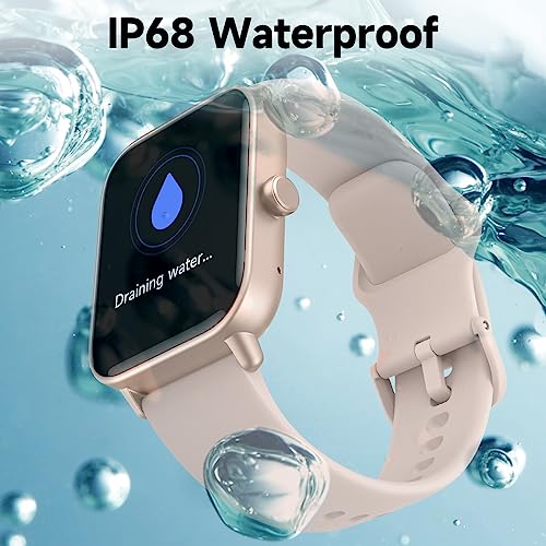 Faweio Smart Watch, Bluetooth 5.3 Answer/Make Call, Alexa Built in, 1.8" Fitness Tracker with Heart Rate SpO2 Sleep Monitor, Smart Watches for Men Women iPhone Android Compatible IP68 Waterproof