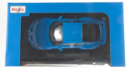 Maisto M36458 2022 Porsche 911 GT3 Super Car-1:18 Scale Cheong Die Cast, Blue