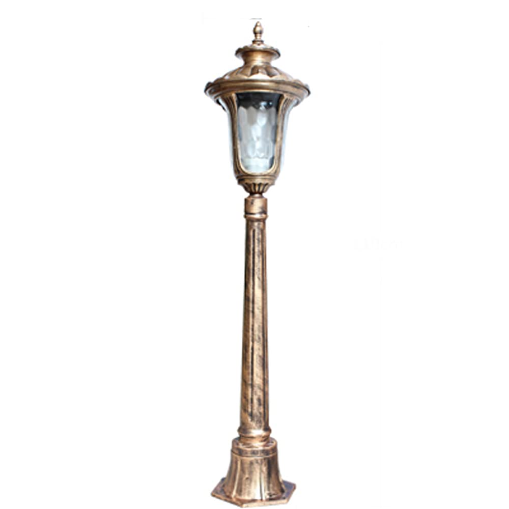 Enlylyog Fashion Simple Retro Home Garden Villa Lamp Outdoor Courtyard Lamp Commercial Hotel Garden Outdoor Lawn Lamp Pedestrian Street Column Head Lamp