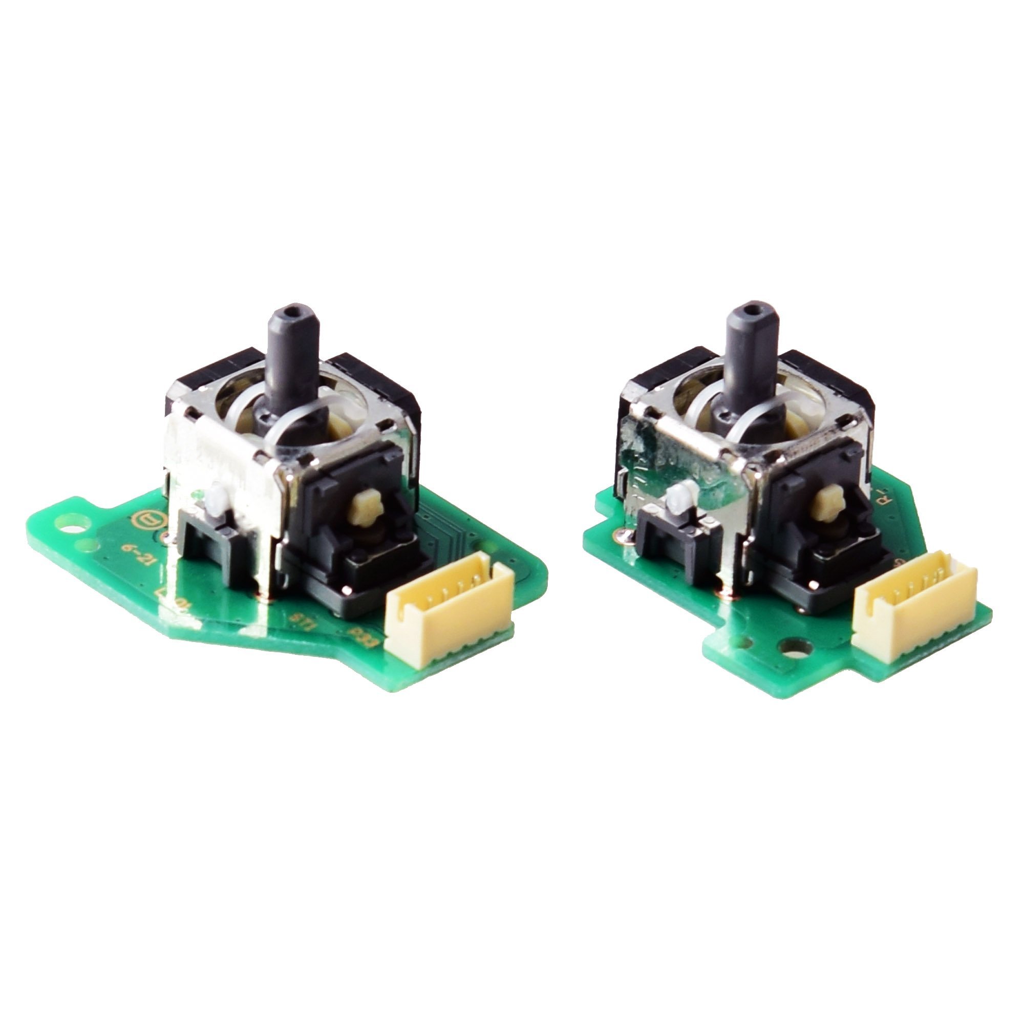 Gam3Gear Analog Stick with PCB Board for Nintendo Wii U GamePad Controller Left Right Set