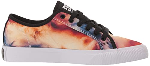 DC Men's Manual TXSE Casual Skate Shoe, Violet/FIRE, 11