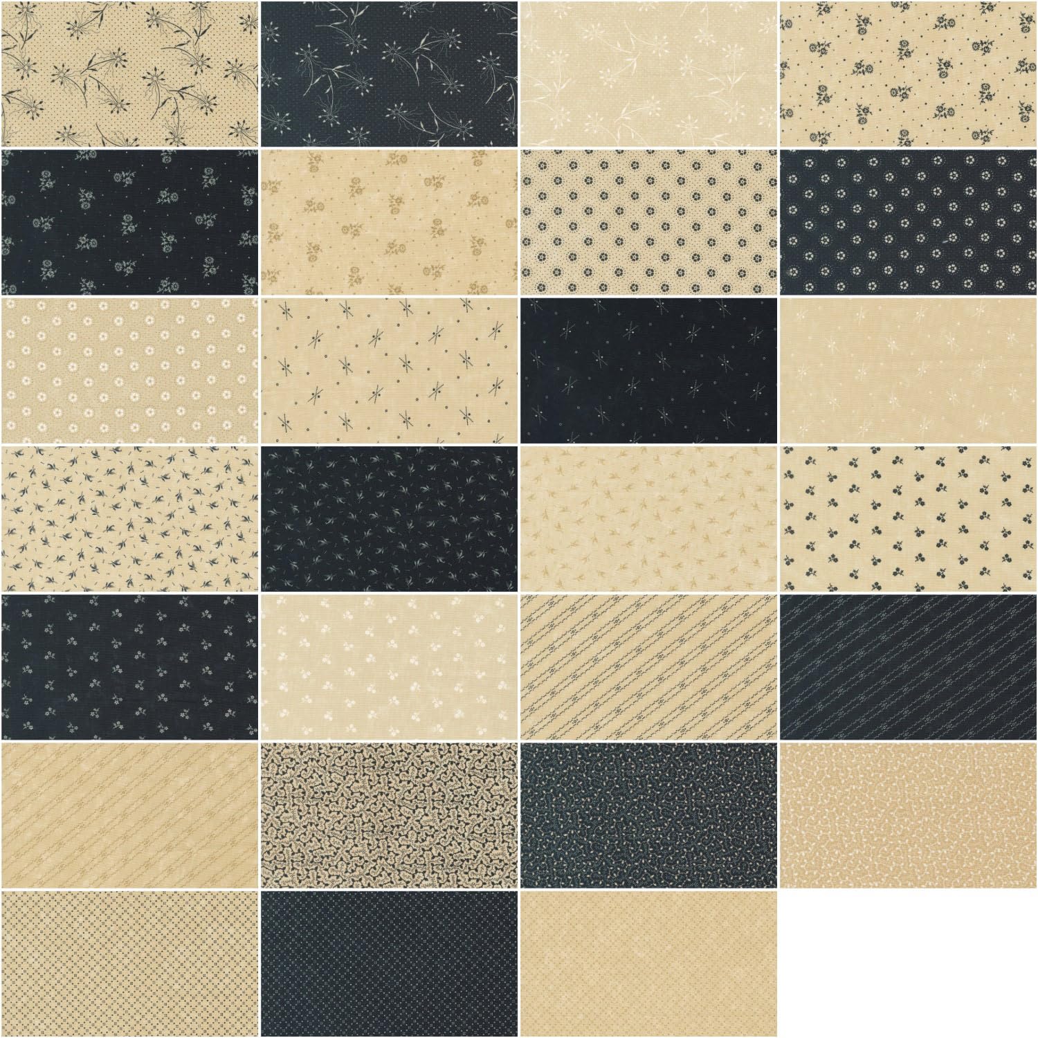 Blackbird's Nest Layer CakeĀ®, 42-10" Precut Fabric Quilt Squares by Kansas Troubles Quilters