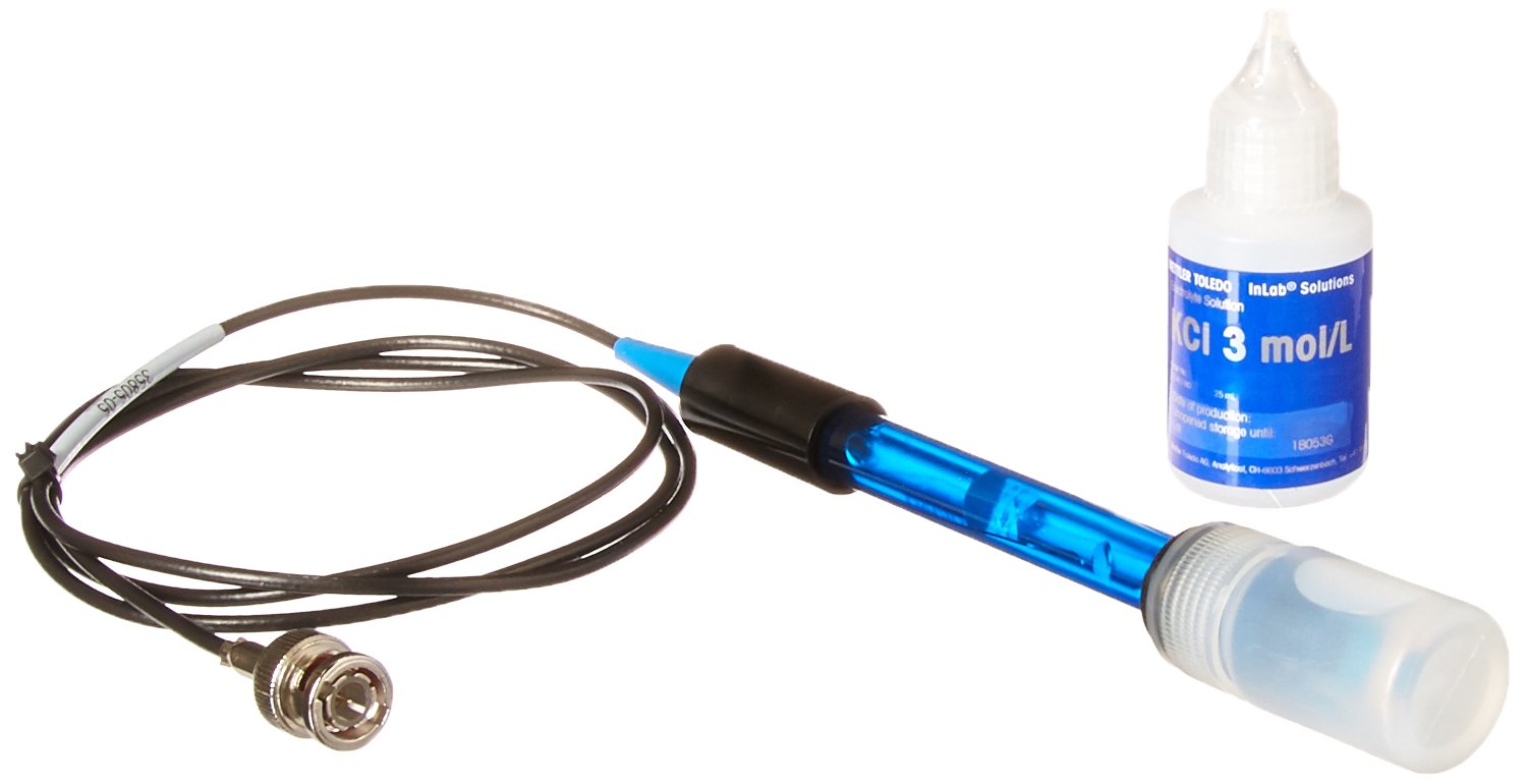 Oakton pH Probe, Sealed/SJ/Epoxy/High pH Sodium/3 ft Cable; BNC