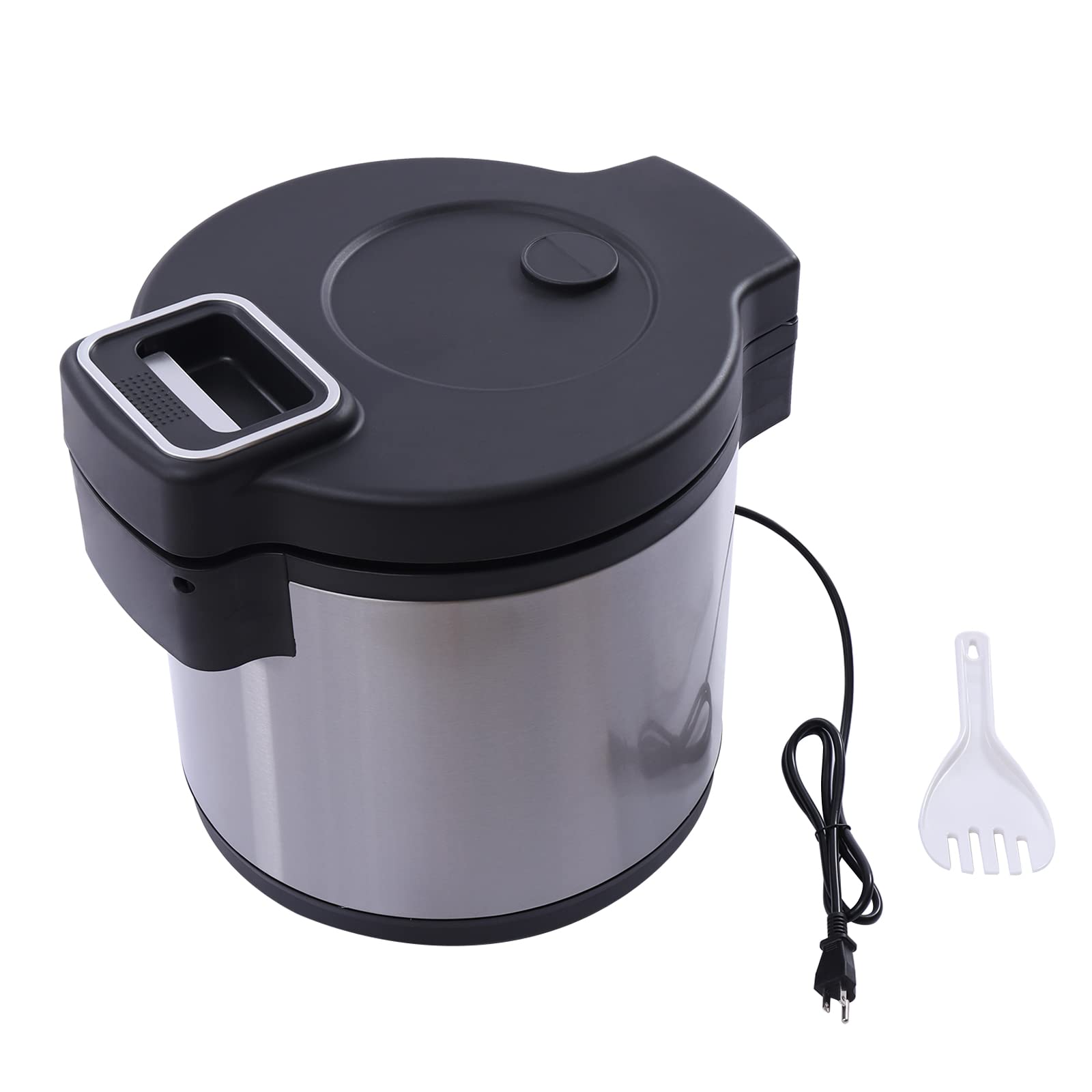 Commercial Rice Warmer 20QT/100CUP Portable Food & Rice Warmer Non-stick Inner Pot Electric Rice Warmer for Restaurant Party