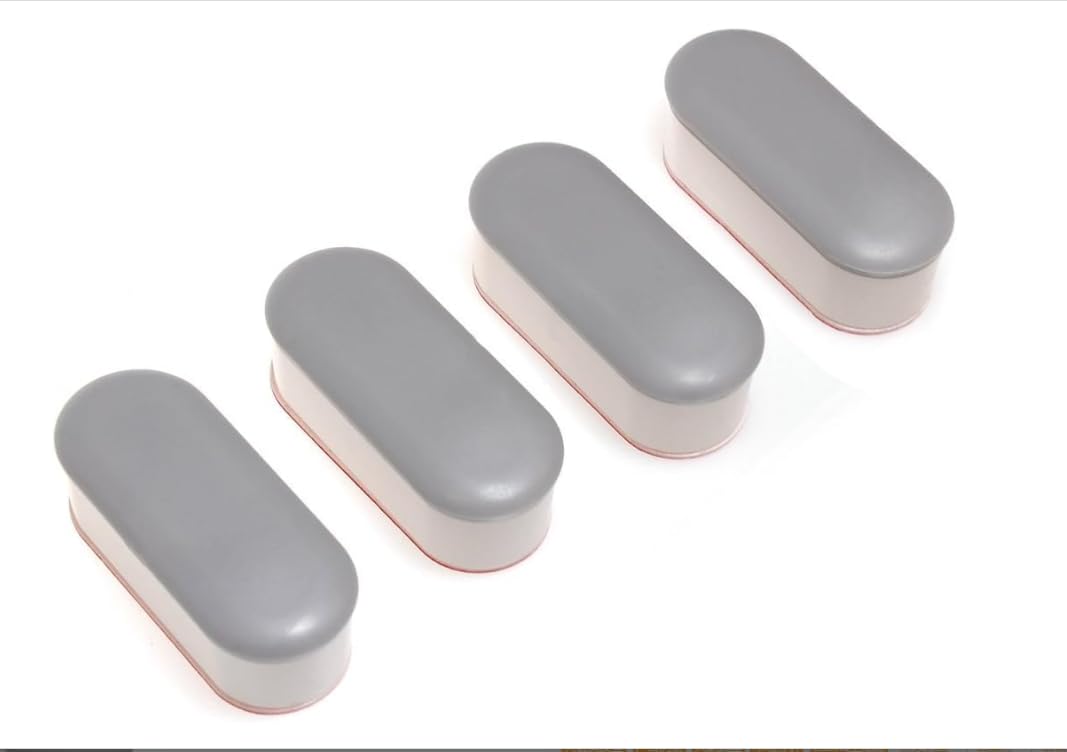 Bidet 4 piece Universal Toilet Seat Bumper Kit, comeswith Strong Adhesive
