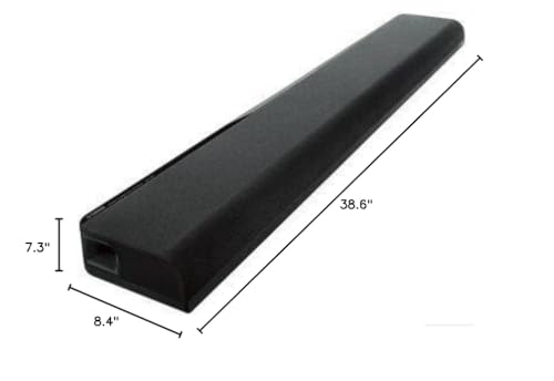 Yamaha ATS-1050BL Bluetooth Soundbar with Dual Built-in Subwoofers, Ultra-slim Design