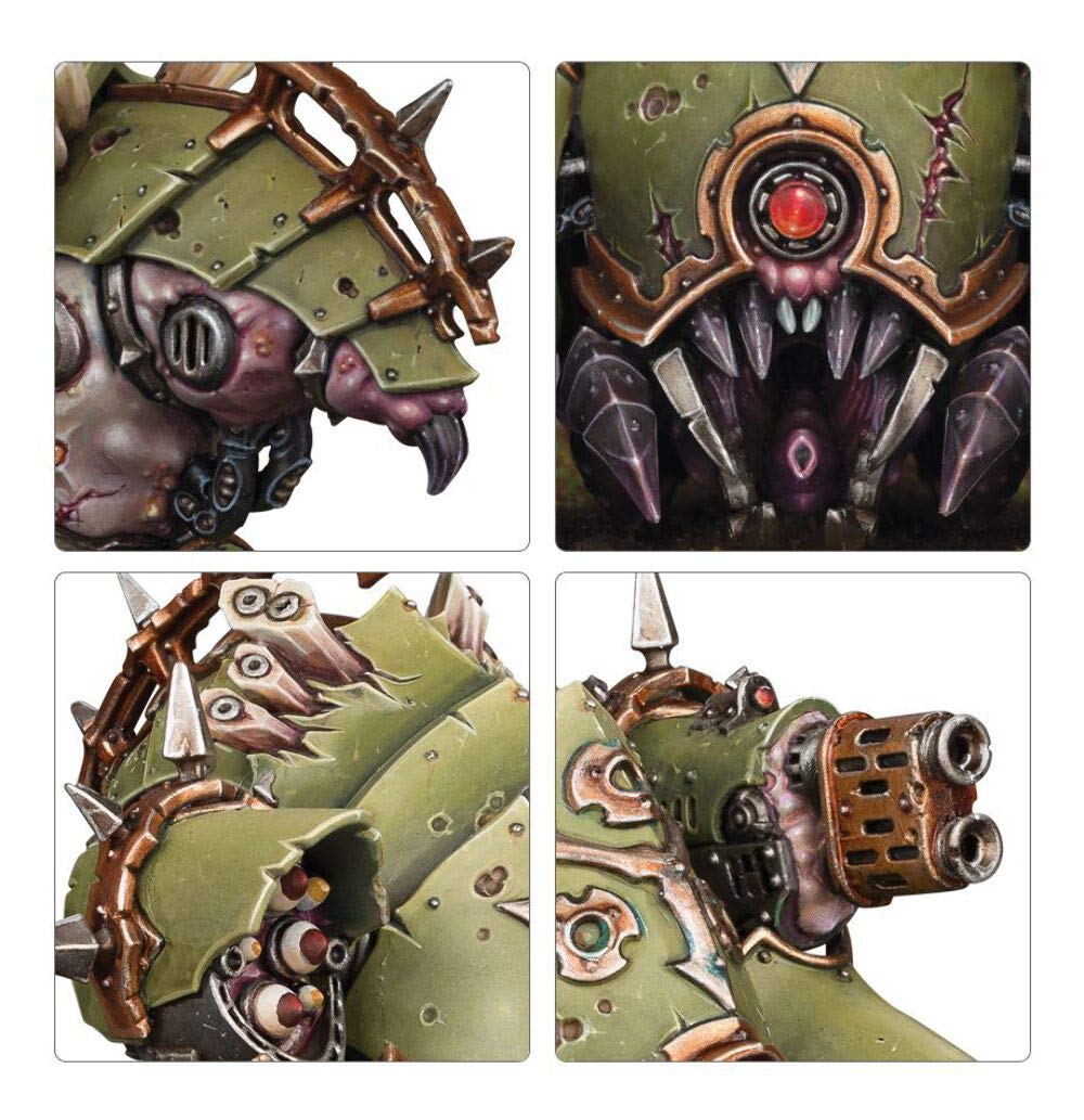 Games Workshop 99120102080 Etb Death Guard Myphitic Blight-Hauler Tabletop and Miniature Gaming, Black