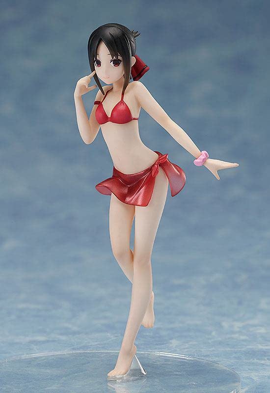 FREEing Kaguya-sama: Love is War: Kaguya Shinomiya (Swimsuit Version) 1:12 Scale PVC Figure, Multicolor