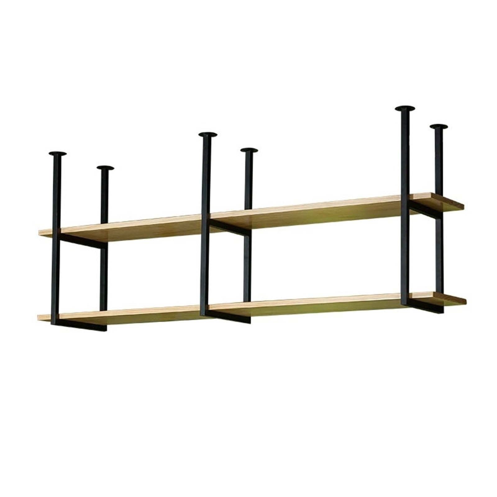 CSNBDMBBSH Floating Shelves, Ceiling Shelf Brackets 2 Layer,Wall-Mounted Decorative Rack For Bars And Restaurants, Hanging(100 * 30 * 60cm(39 * 12 * 24IN))