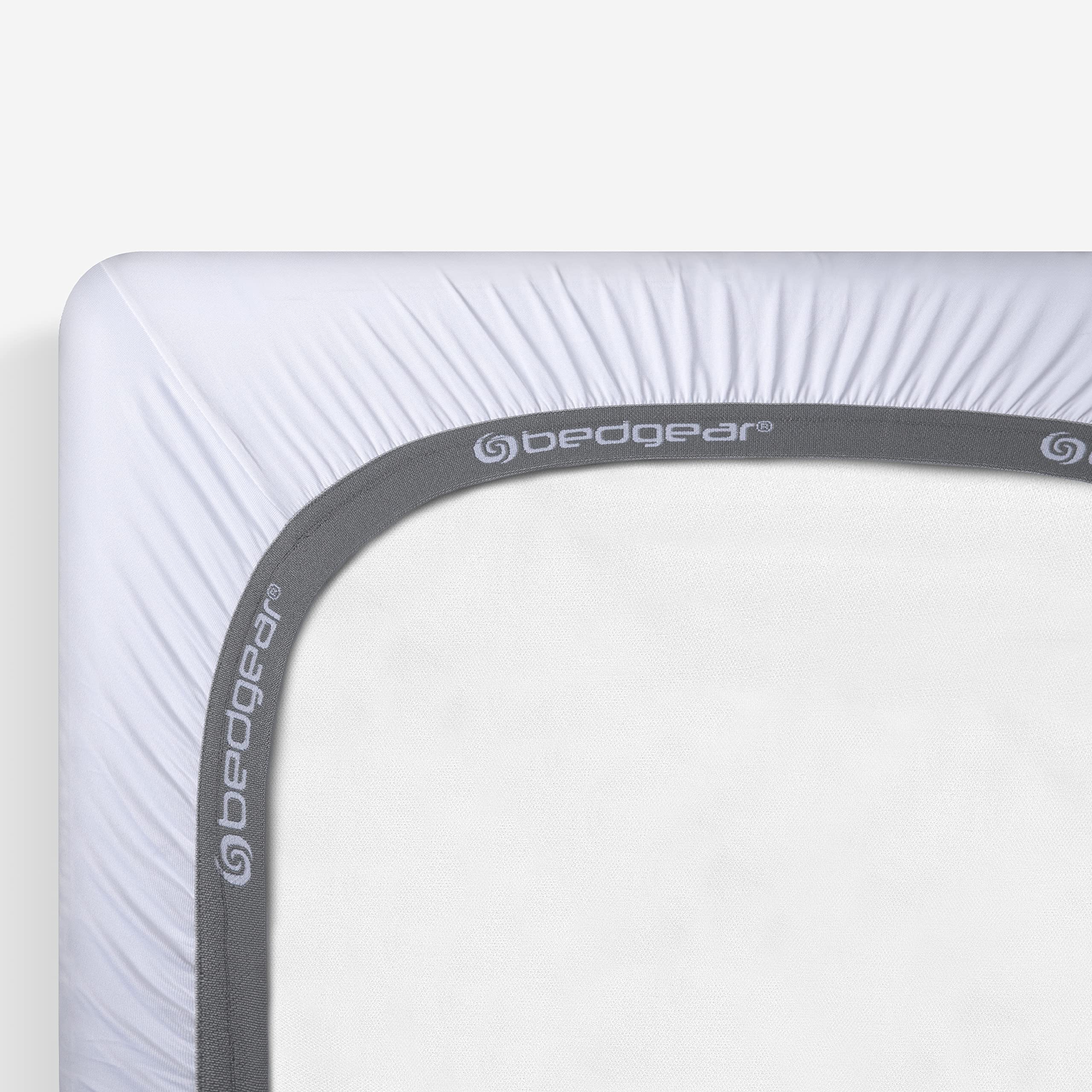 Bedgear Baby Dri-Tec Performance Crib Sheet β Bright White Baby Sheet β Moisture Wicking by Dri-Tec Technology β Breathable and Fitted Crib Sheet
