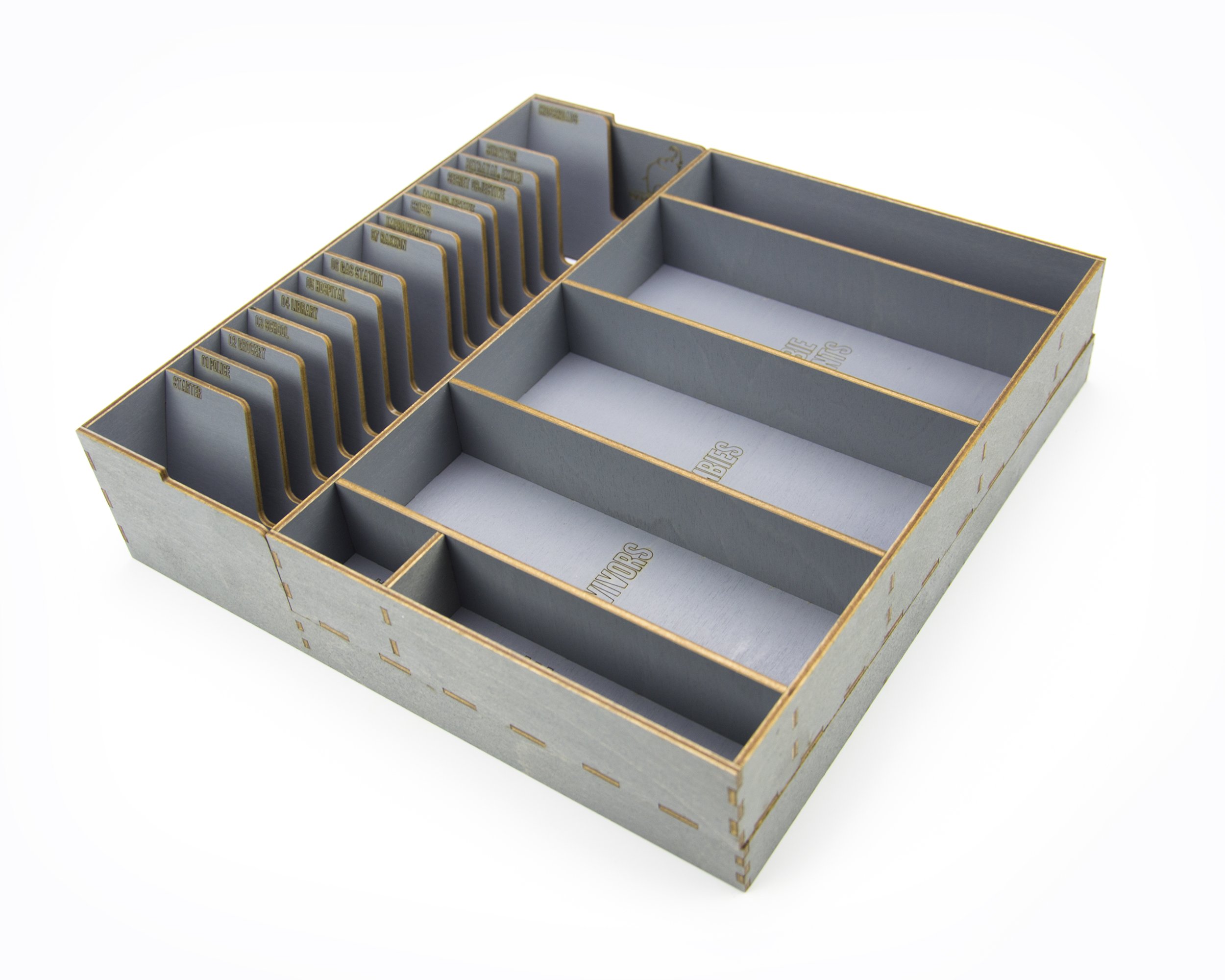 Gaming Trunk Organizer for Dead of Winter: The Long Night. Winter Night Organizer