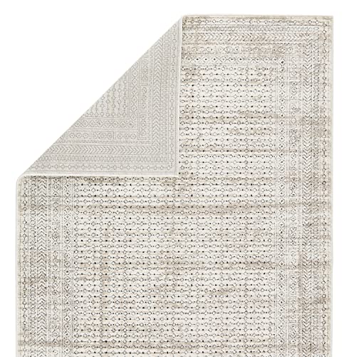 Jaipur Living Vibe Halona Tribal Cream/Black Area Rug (4'X6')