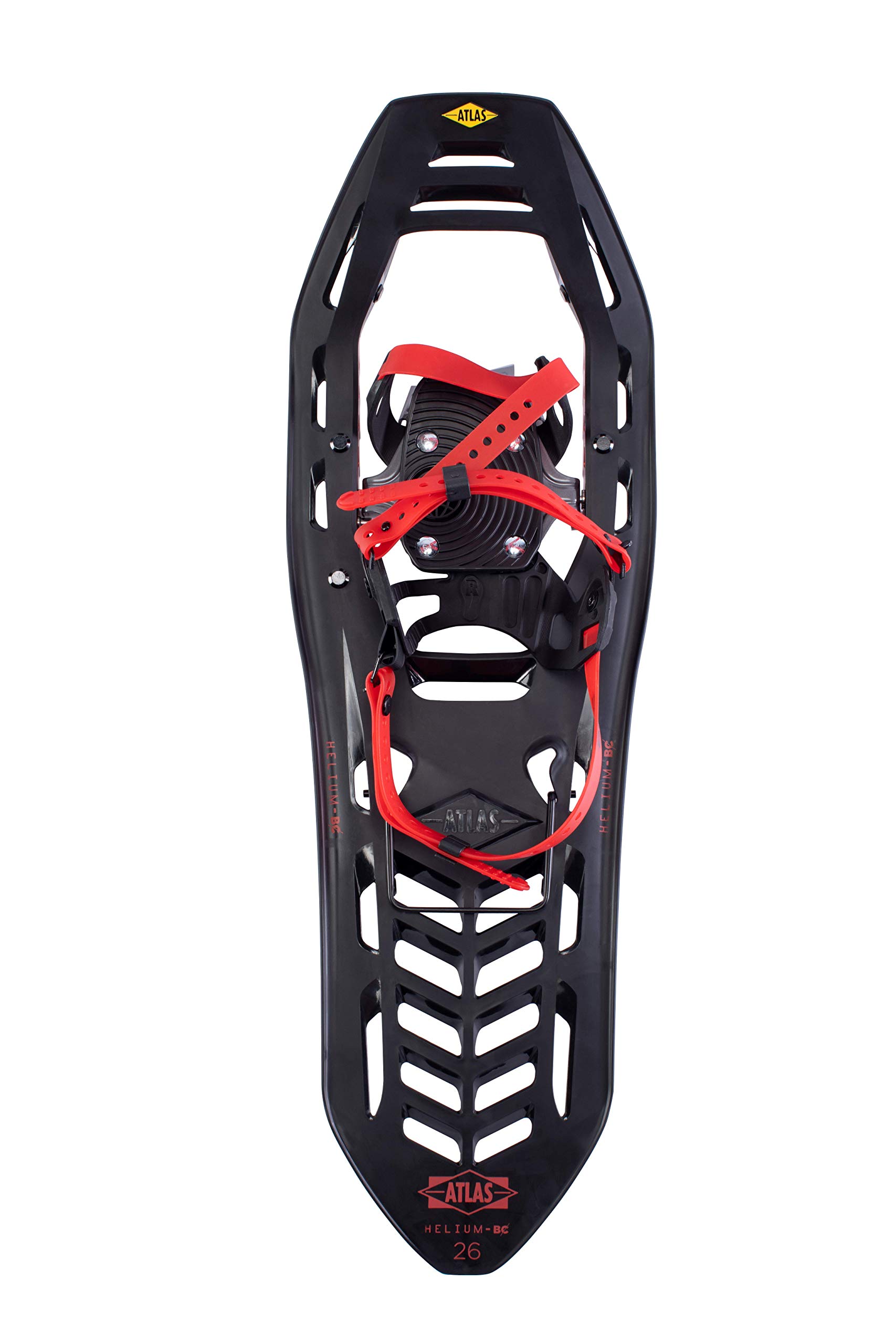 Atlas Snowshoes Helium Bc, Black/red, 23