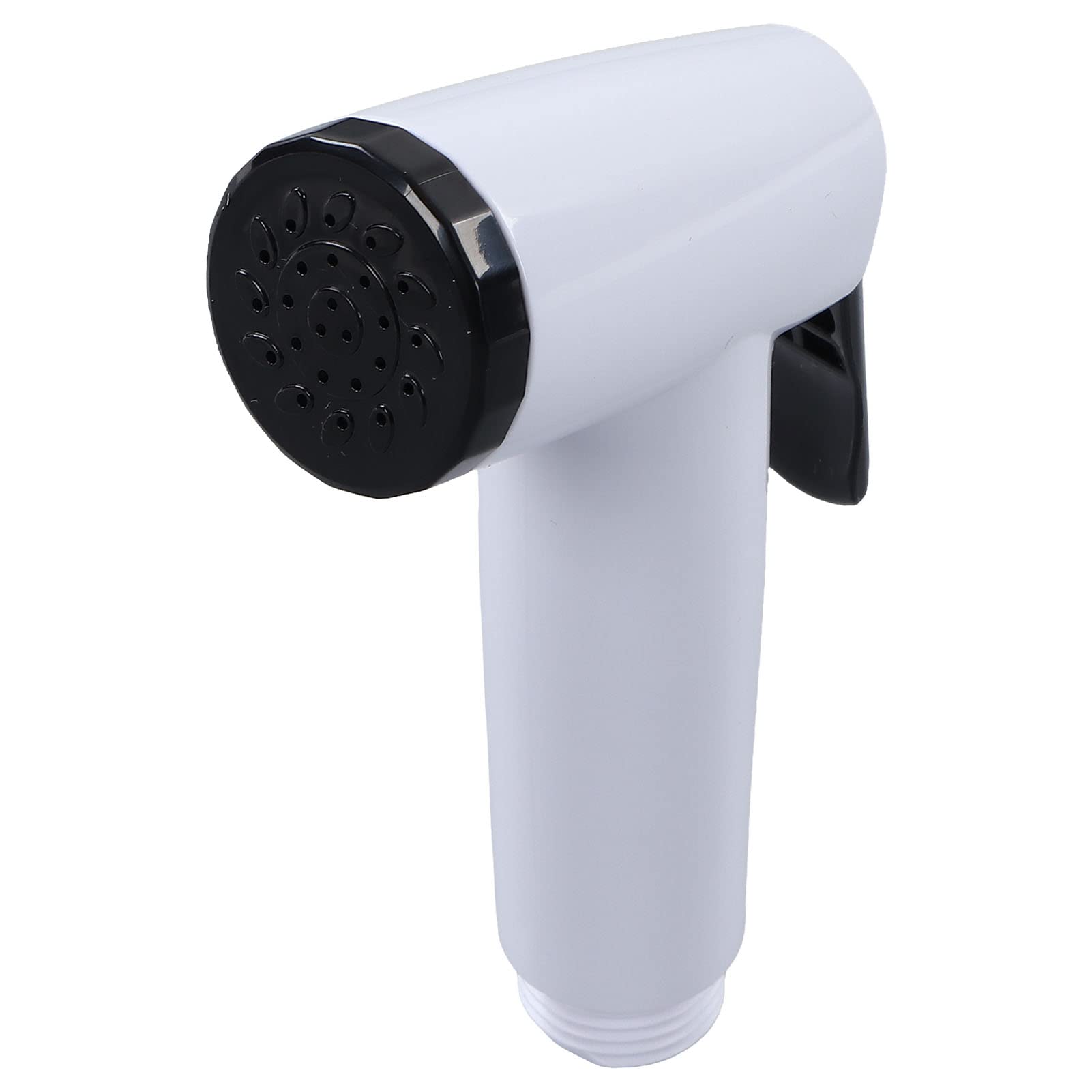 Bidet Sprayer G1/2 Thread Wall Mounted Handheld Toilet Sprayer for Dog Shower Floor Carpet Multifunctional Use for Women (B1125W three-piece set 1)