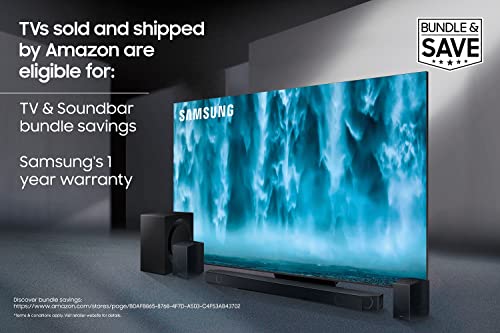 SAMSUNG HW-B57C B-Series 4.1ch Soundbar w/Dolby Audio/DTS Virtual X, Game Mode, Wireless Bluetooth TV Connection, Rear Speaker Kit & Subwoofer Included
