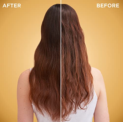Garnier Whole Blends Honey Treasures Repairing Shampoo, Conditioner + Miracle Nectar Leave-In Set for Dry, Damaged Hair (3 Items), 1 Kit (Packaging May Vary)