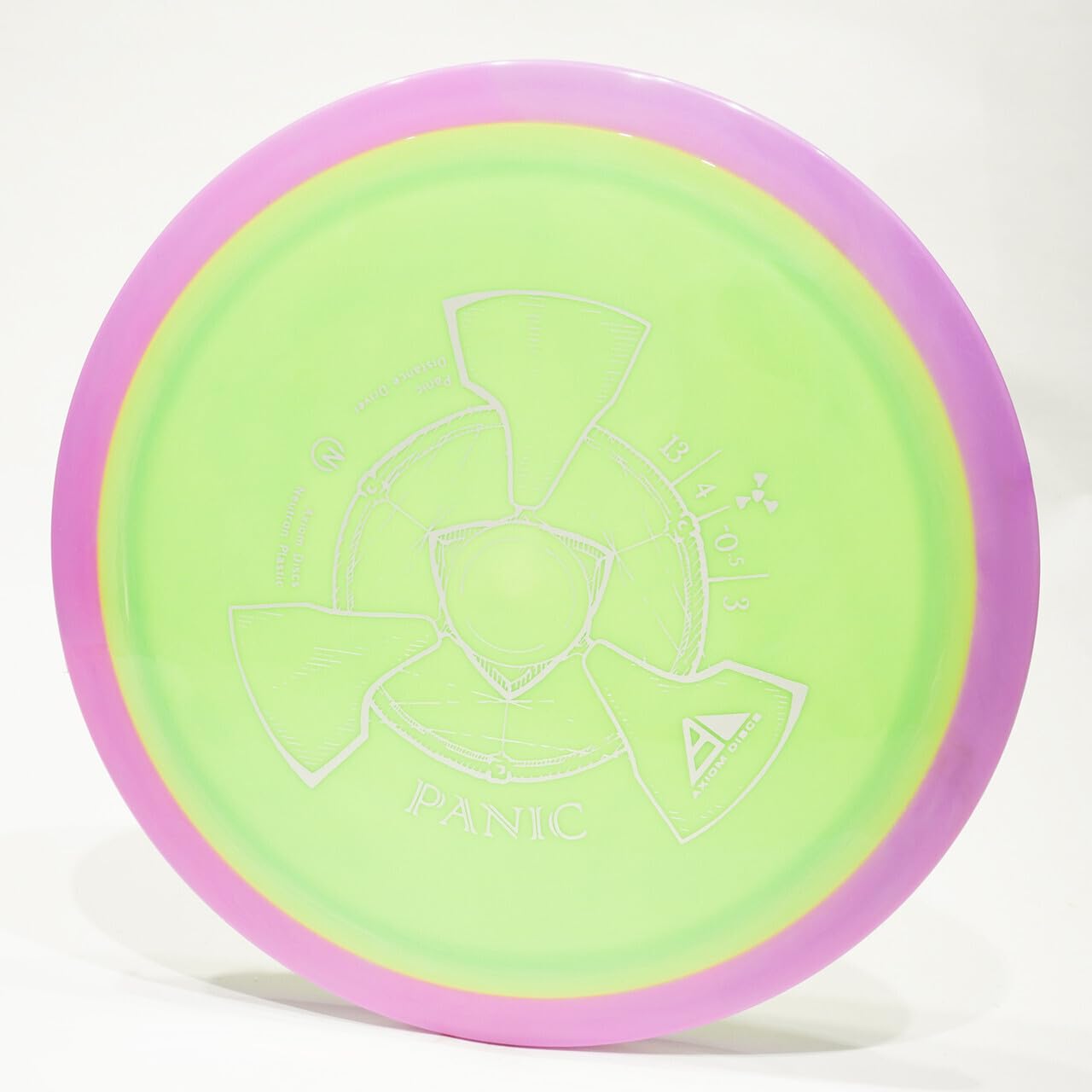 Axiom Panic (Neutron) Distance Driver Golf Disc, Pick Your Disc 168g Red w/Yellow Rim