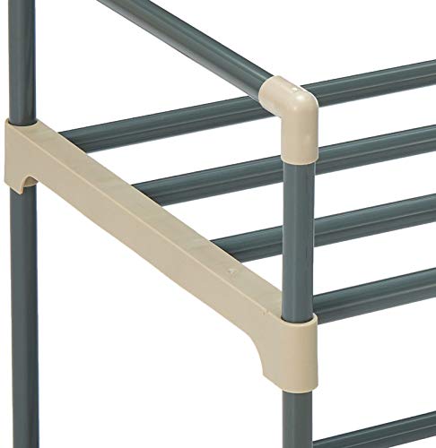 Home Complete Shoe Storage Rack, 2-Tier Organizer for Closet, Bathroom, Entryway