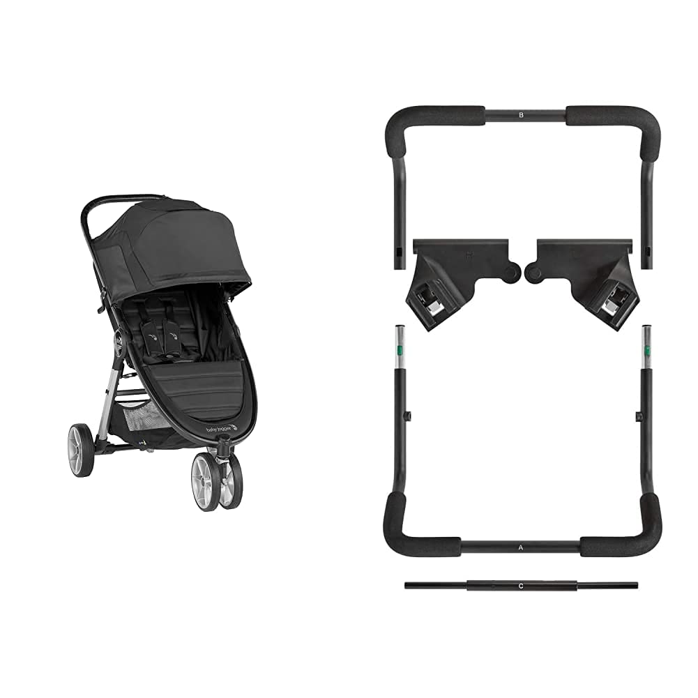 Baby Jogger City Mini 2 Stroller - 2019 Compact, Lightweight Stroller Quick Fold Baby Stroller, with Baby Jogger Chicco/Peg Perego Car Seat Adapters for City Mini 2 and City Mini GT2 Strollers