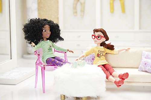 Disney Princess Comfy Squad Belle, Ralph Breaks The Internet Movie Doll with Comfy Clothes and Accessories
