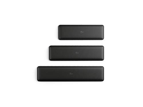 Glorious Gaming Wrist Pad/Rest - Compact - Stealth Edition - Mechanical Keyboards, Stitched Edges, Ergonomic | 12x4 inches | 0.7in/17mm Thick (GSW-75-STEALTH)