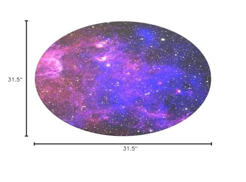 FANCY PUMPKIN The Magic Circle Pattern Round Carpet Floor Mats Yoga Cushion for Playroom/Cloakroom, E-03