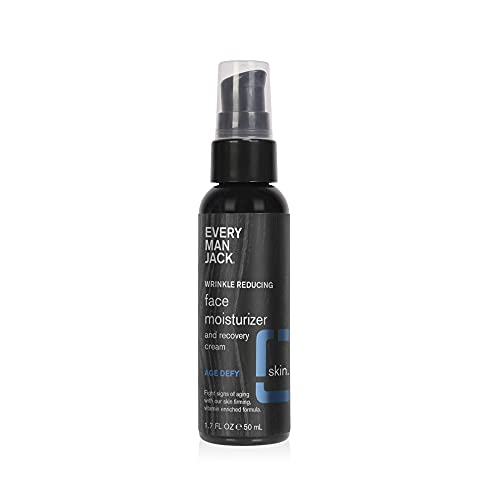 Every Man Jack Age Defy Facial Moisturizer - Fights Signs of Aging, Firm Skin, and Reduce Wrinkles with Pepha-Tight + Vitamin E - 1.7 oz Mens Face Moisturizer