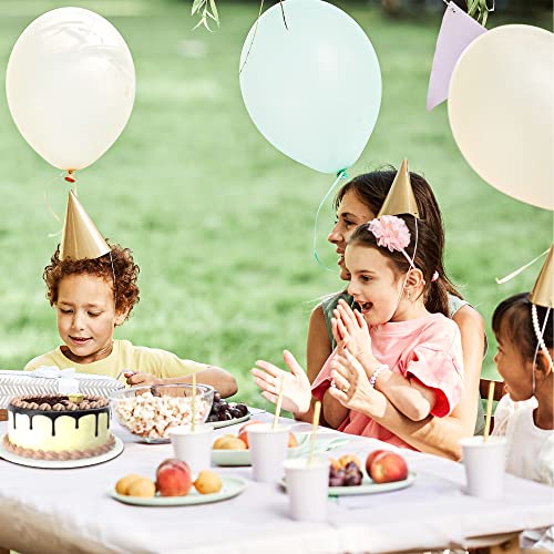 MT Products Corrugated White Cardboard Cake Board or Pizza Circle 14 inch - Sturdy Cake Base for Displaying Cakes, Bread and Desserts (15 Pieces) - Made in The USA