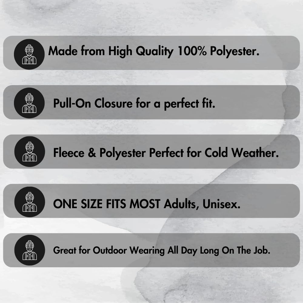 Army Universe Black Polar Fleece Cold Weathr Headband β Ultimate Unisex Head Wrap Winter Ear Warmth for Outdoor Sports