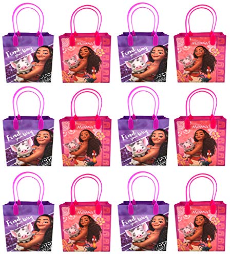 Disney Moana 12 Pcs Goodie Gabs Party Favor Bags Gift Bags Birthday Bags