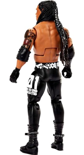 Mattel WWE Mace Elite Collection Action Figure, 6-inch Posable Collectible Gift for Mattel WWE Fans Ages 8 Years Old & Up