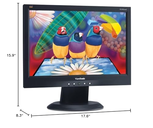 ViewSonic VA1903wmb 19" Wide LCD Monitor,Black