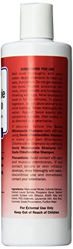 Davis Miconazole Pet Shampoo, 12 Oz