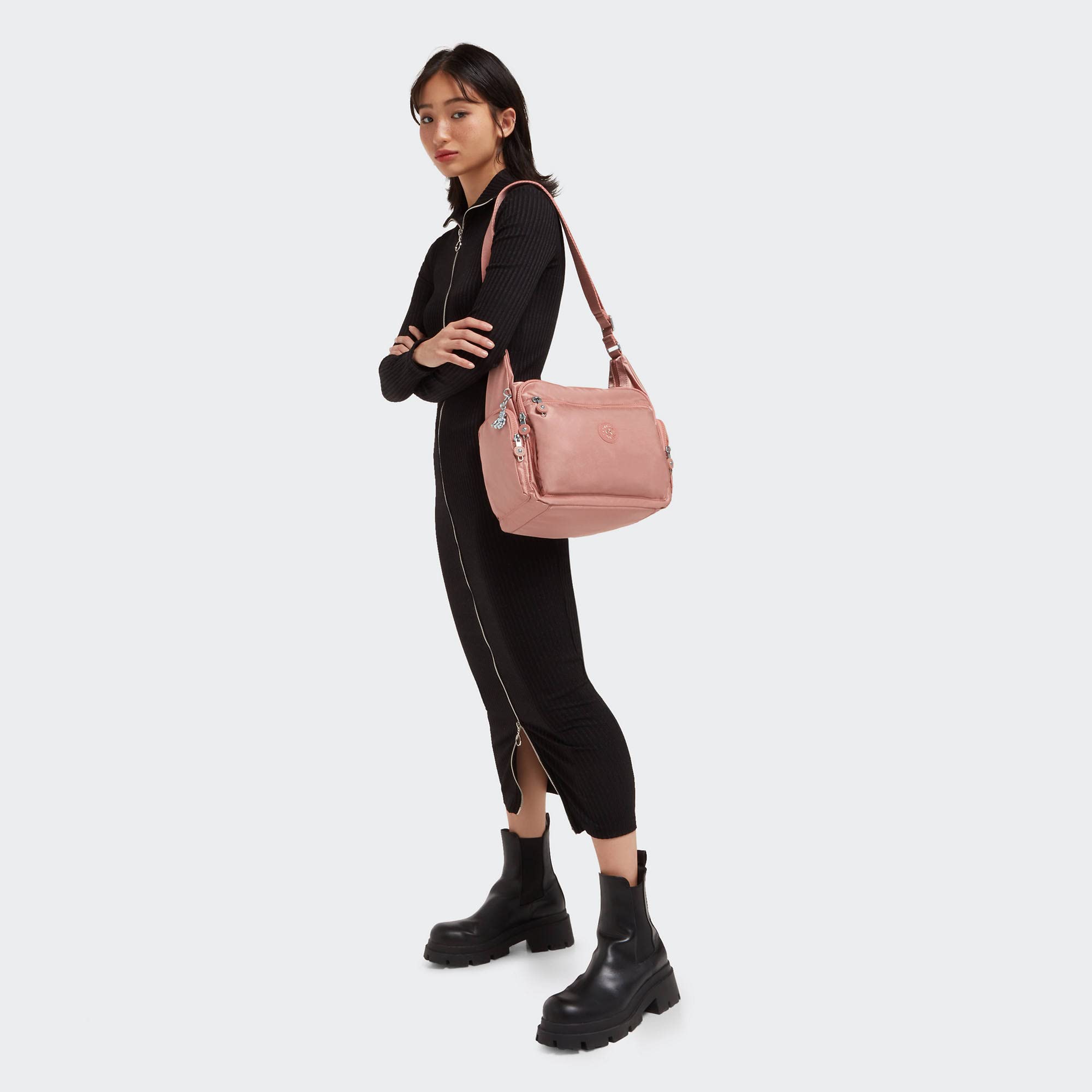 Kipling Gabbie Crossbody Bag Dt Warm Rose