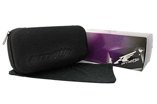 Arnette Men's An4238 Tigard Square Sunglasses, Matte Black/Polarized Gray, 55 mm