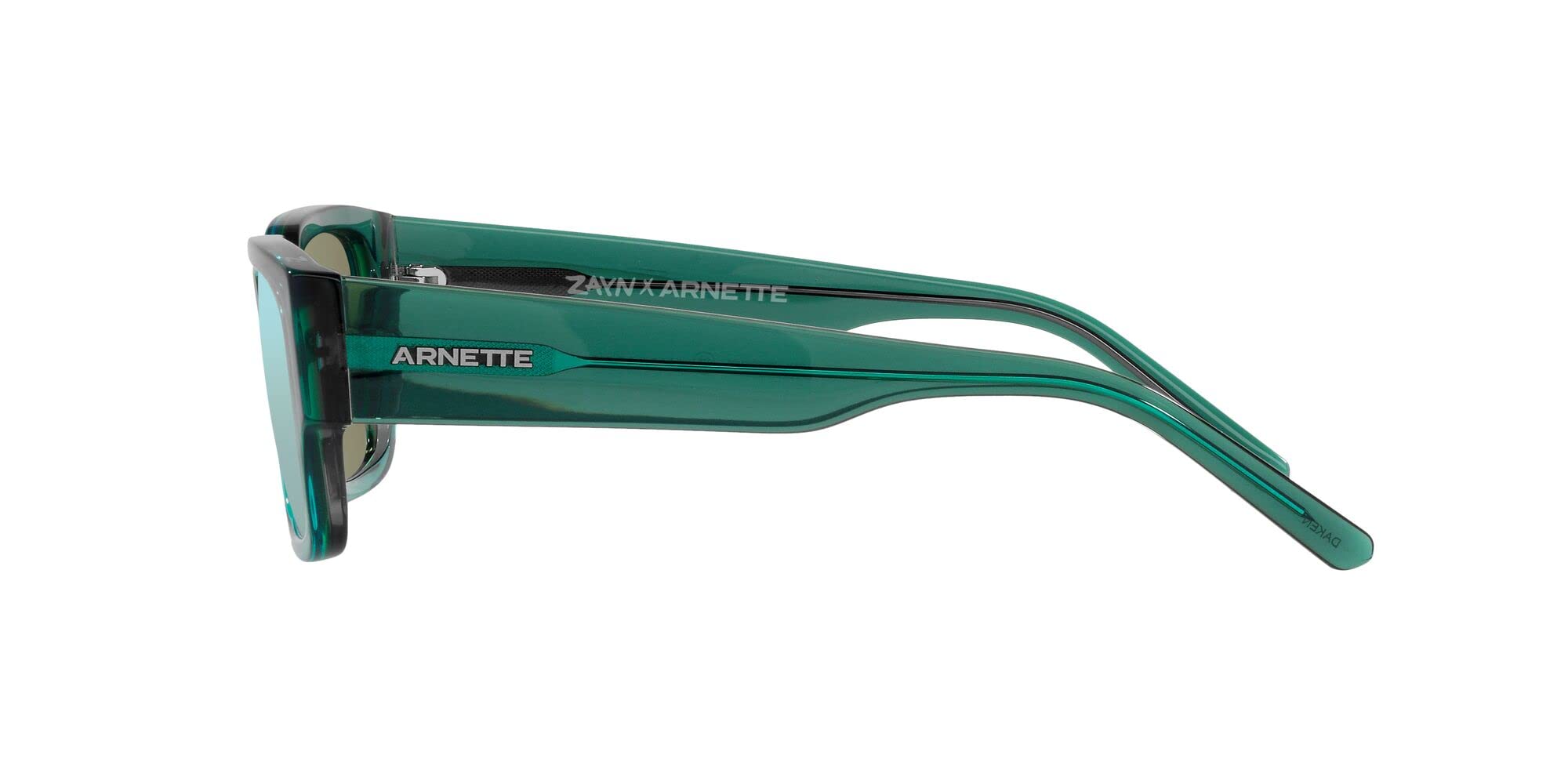 ARNETTE Unisex Sunglasses Sandwich Red-Black Frame, Dark Grey Lenses, 54MM