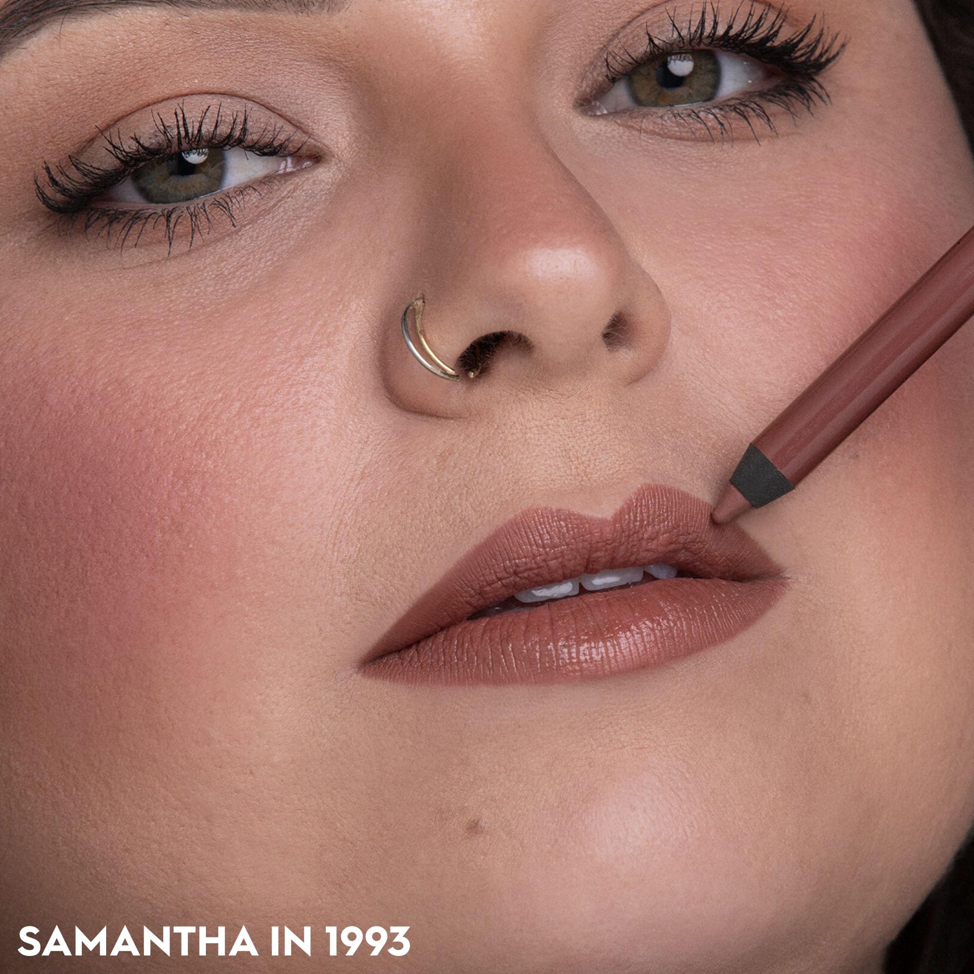 URBAN DECAY 24/7 Glide-On Waterproof Lip Pencil (1993 - Medium Brown), Smudge-Proof, Longwearing Lip Liner, Smooth & Creamy Colors, Moisturizing Formula with Vitamin E - 0.04 oz
