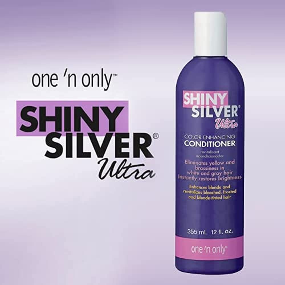 one 'n only Shiny Silver Ultra Color-Enhancing Conditioner, 12 fl. oz