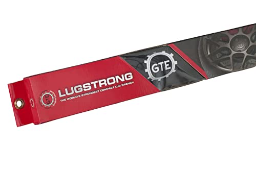 GTE TOOLS - LugStrong 26" Universal Compact Lug Wrench Set, Super-Strong Tire Iron & Lug Nut Remover - 2x more torque!  Never Get Stuck on the road again!