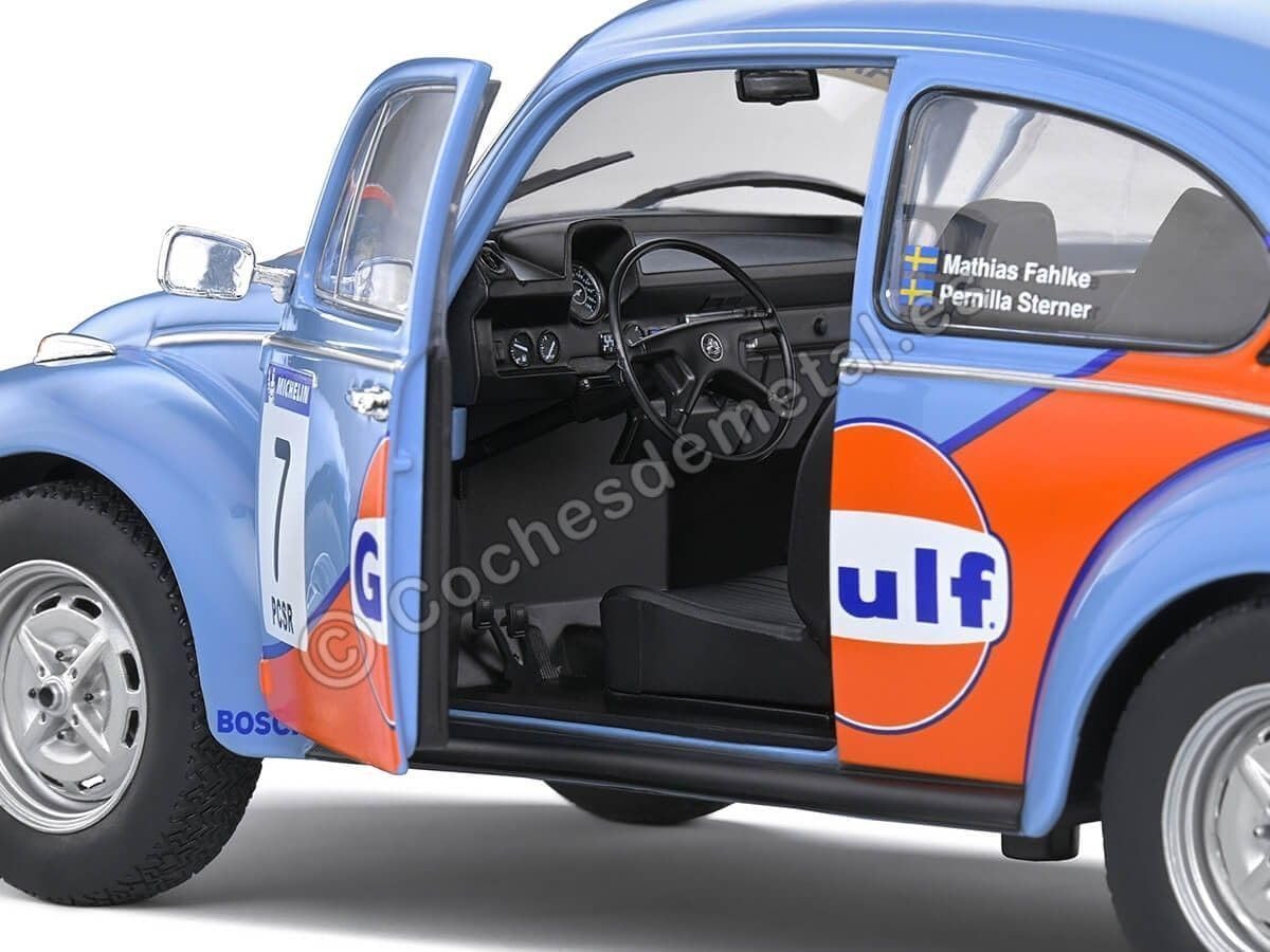 solido S1800517 1:18 2019 Volkswagen Beetle 1303 Rallye Colds Balls Collectible Miniature car, Multi